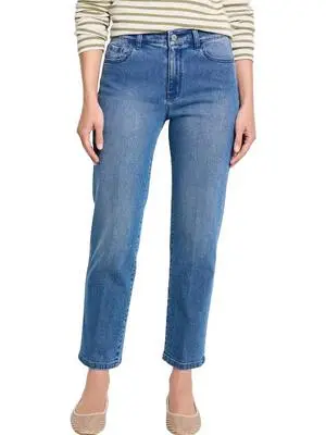 NIC+ZOE Recess Straight Ankle Jeans - Uptown