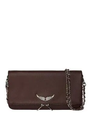 Zadig&Voltaire Grained Leather Crossbody Bag Fierce