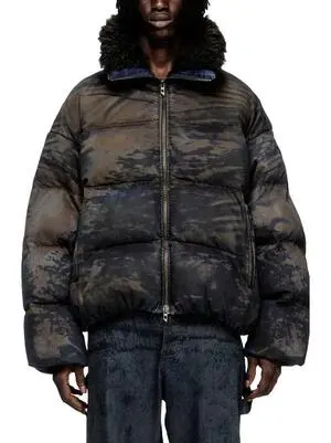 DIESEL® Puffer Jacket - Brown