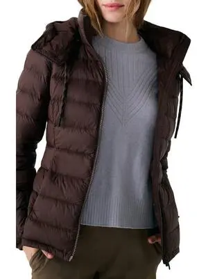 LOLE Emeline Water Repellent 550 Fill Power Down Jacket Java