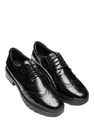 ARA Clementine Wingtip Derby - Black
