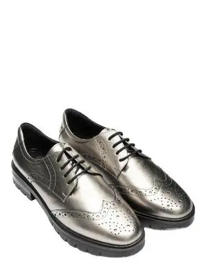 ARA Clementine Wingtip Derby - Cashmere