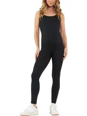 RIPE MATERNITY Luxe Knit Body Suit - Black