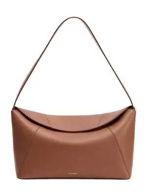 Cuyana Forma Shoulder Bag - Chestnut