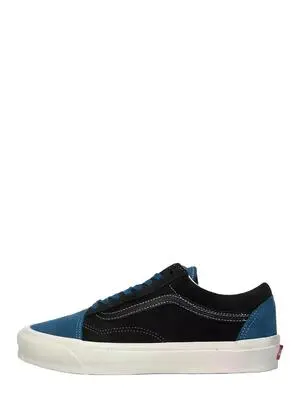 VANS Og Old Skool Lx Checkerboard Sneakers - Black