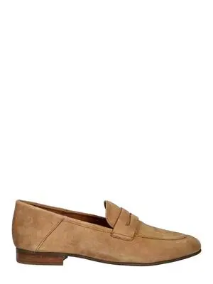 GEOX Mantinea Penny-Strap Suede Loafers