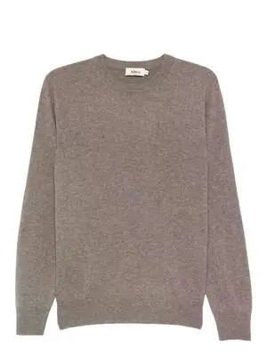Altea Cashmere Crew Neck Sweater - Brown