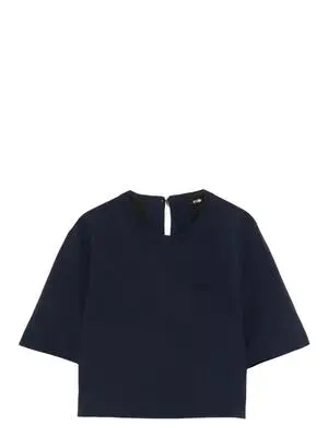 Maje Embroidered T-shirt - Blue