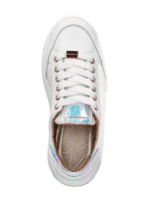 ALEXANDER SMITH Platform Sneakers With Iridescent Panels