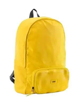 CRASH BAGGAGE Zip-pocket Backpack - Yellow