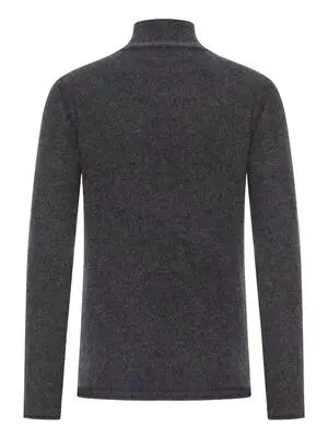 ROBERTO COLLINA High-neck Wool Sweater - Grey