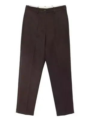ALYSI Pleated Wool Trousers