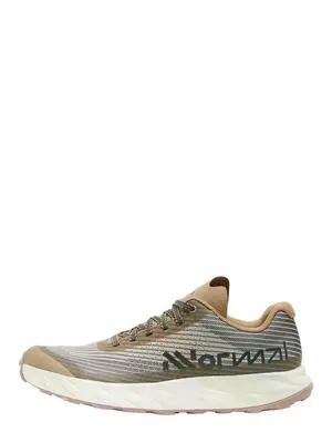 NNORMAL Textured Lace-Up Sneakers