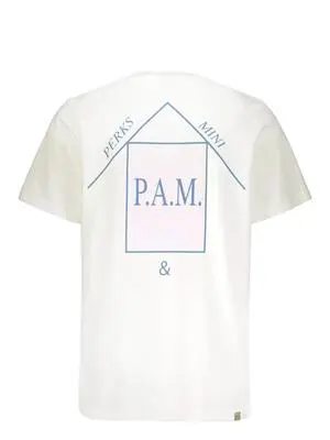 PERKS AND MINI Crew-neck Logo-printed T-shirt - White