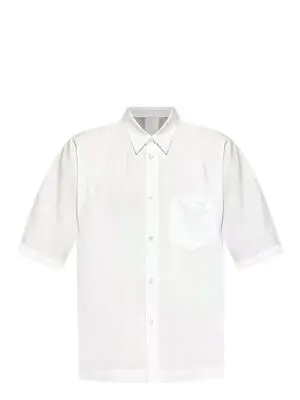 Issey Miyake Short-sleeve Pocket Shirt - White