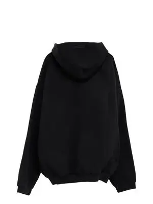 Fear Of God Logo-patch Hoodie - Black