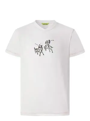 Shanghai Tang Independence Cotton T-shirt - White