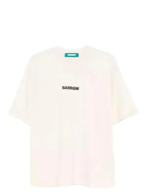 BARROW Printed T-shirt - Neutrals