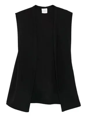 ALYSI Sleeveless Vest - Black