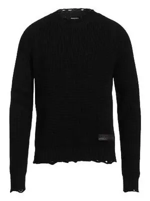 Dsquared2 Military Wool Sweater Black