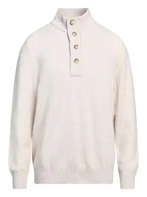 GRAN SASSO Turtleneck In Virgin Wool - White