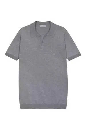 JOHN SMEDLEY V-neck Cotton T-shirt
