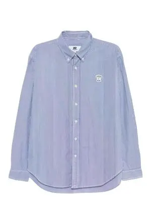 CHOCOOLATE Striped Shirt - Blue