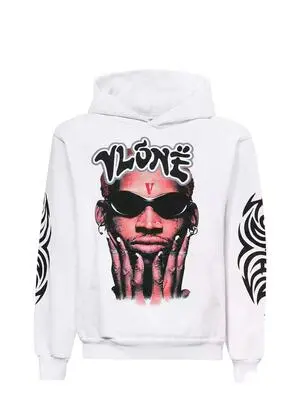 VLONE Graphic-print Hoodie - White