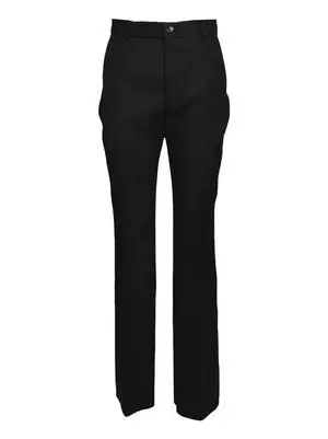 Bally Tailored Pressed-crease Trousers - Black