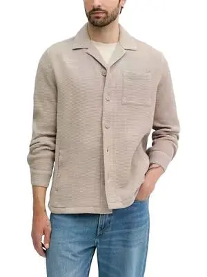 Barbour Waffle-texture Shirt - Neutrals