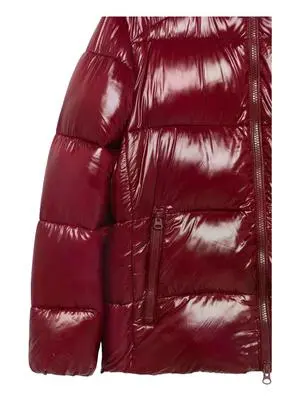 SAVE THE DUCK Edgard Hooded Puffer Jacket Red