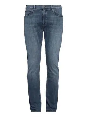 Hugo Jeans In Cotton, Polyester, And Elastane - Blue