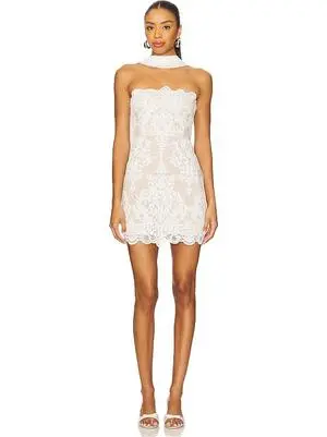 STONE COLD FOX X Amanda Mini Dress - White