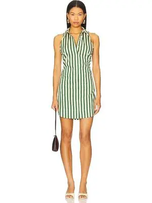 SIMONMILLER Loch Sleeveless Mini Dress - Gummy Green