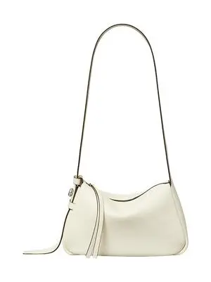 Tory Burch Romy Small Shoulder Bag - Light Cream