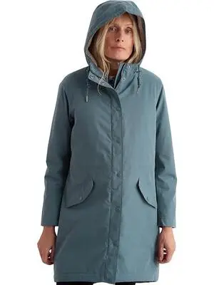SEASALT CORNWALL Plant Hunter Raincoat - Nickel