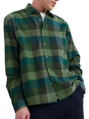 SEASALT CORNWALL Penmere Long Sleeve Button Up Shirt - Trystan Multi
