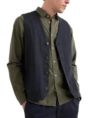 SEASALT CORNWALL Tollgate Vest - Inkwell