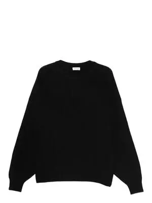 Fear Of God Round-neck Wool Sweater - Black