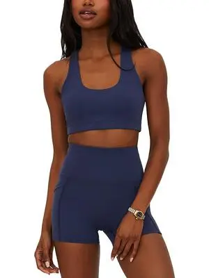 Beach Riot Ria Cropped Top - Ultramarine