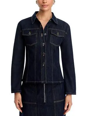 Gracia Slim Fit Jacket - Denim