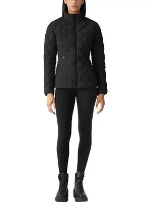 Mackage Diamond Quilted Down Puffer Jacket - Black