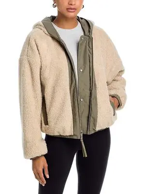 Canada Goose Alberni Reversible Fleece - Light Tan/smokey Sage-tan Clair/sauge Fu