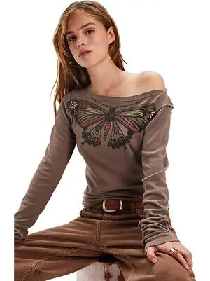 RAGABOND Billie Long Sleeve Butterfly