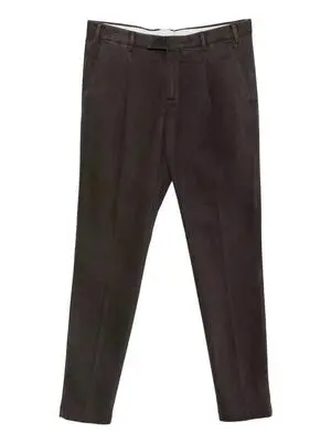 PT TORINO Pleated Trousers Brown