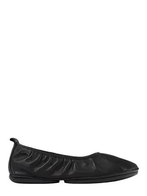 Camper Right Ballerina Flat - Black