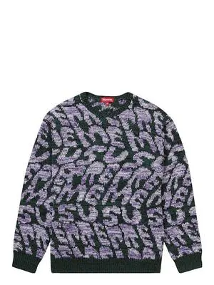 Supreme Stacked Sweater - Green