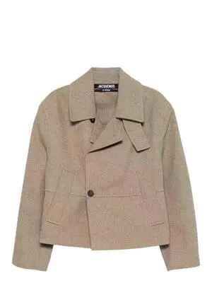 Jacquemus Button-fastening Jacket - Neutrals