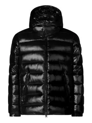 SAVE THE DUCK Quilted Hooded Jacket - Black