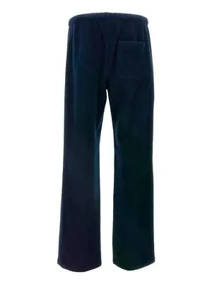 RIER Drawstring-waist Wool Trousers - Blue